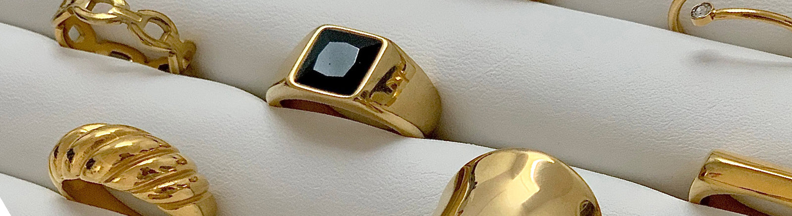 Waterproof Rings Collection - Tarnish Free Jewelry