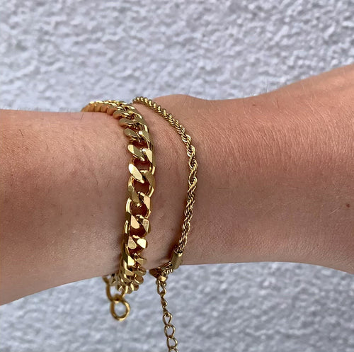 Billie Thin Rope Chain Bracelet - Waterproof Jewelry
