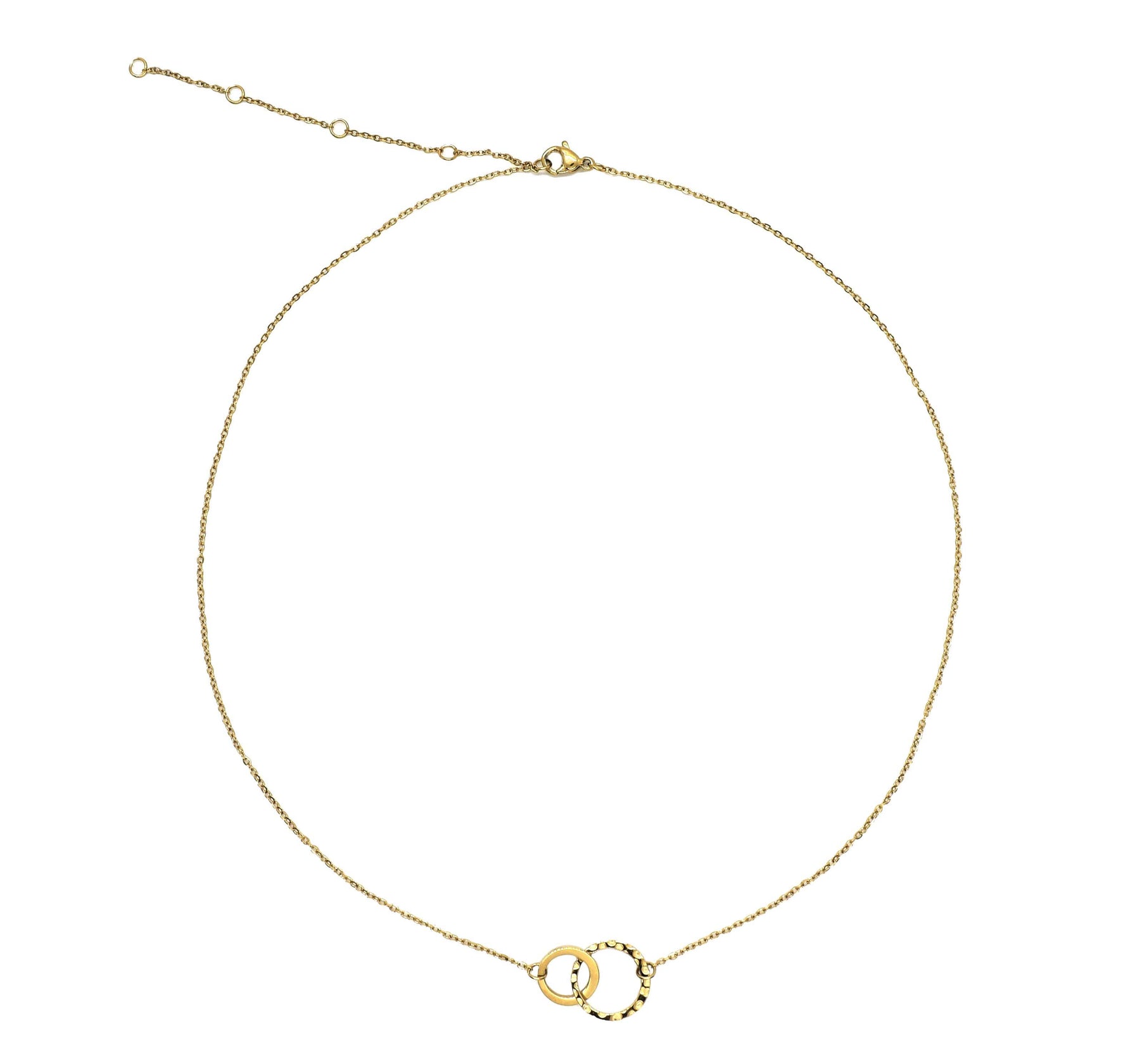 Antonia Unity Circle Link Necklace - Waterproof Jewelry